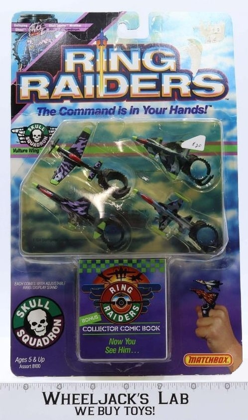 When Were the Original Ring Raiders Action Figures Made? - Wheeljack's Lab