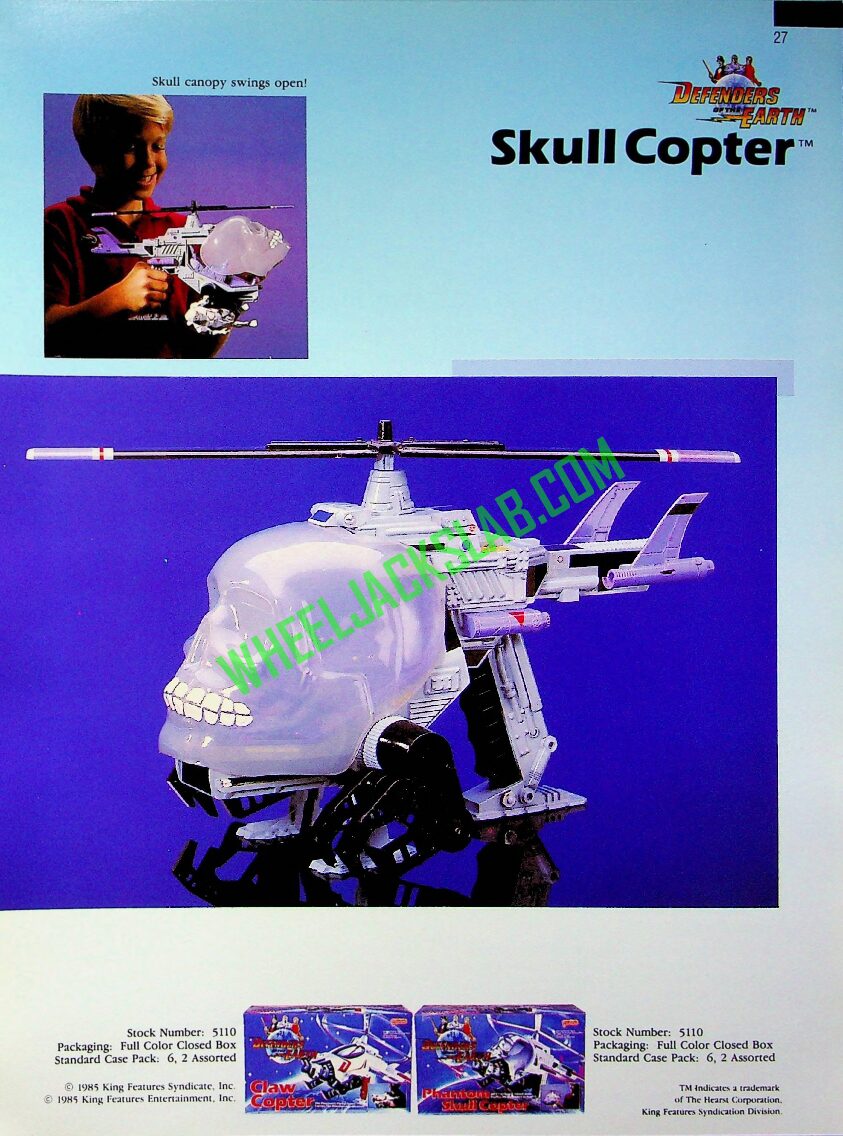 1986 Galoob Toy Fair Catalog - Wheeljack's Lab