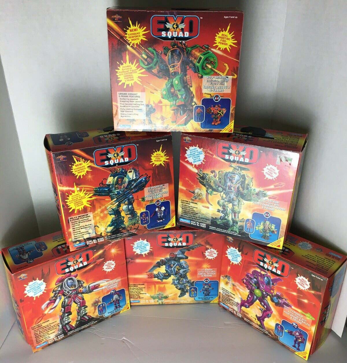 We Buy and Sell Robotech: Exo Squad Toys and Collections