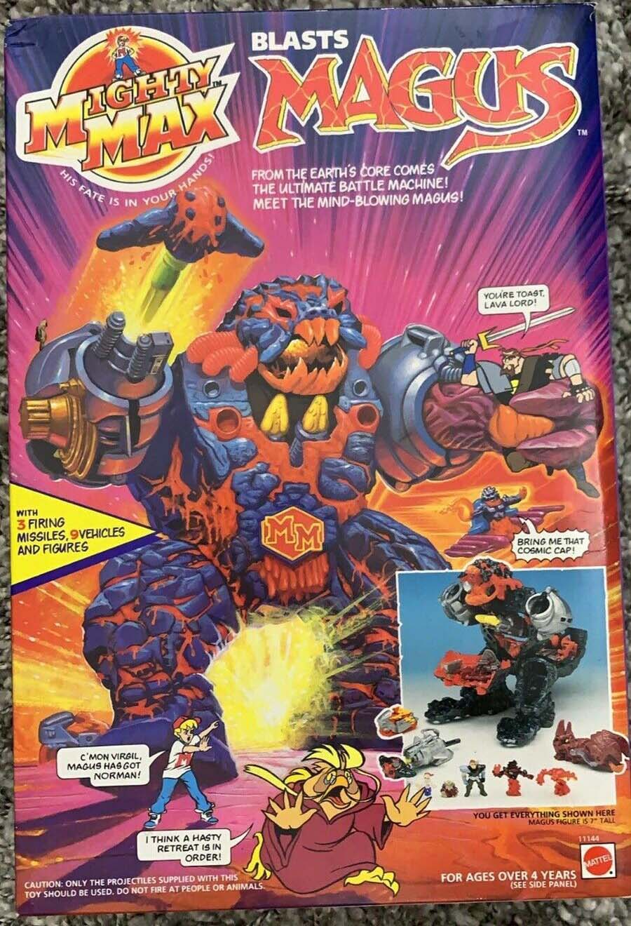 We Buy and Sell Mighty Max Toys and Collectibles
