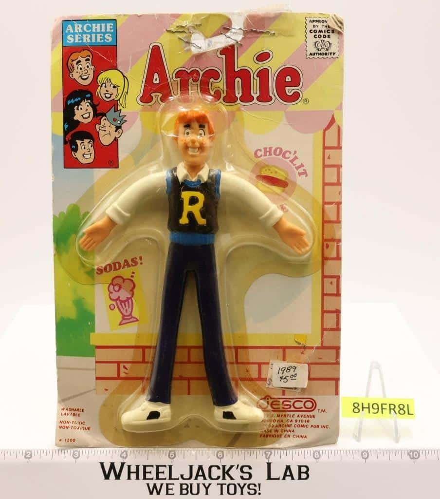 Archie in the Archie Comic Series Jesco 1989 MOSC Action Figure ...