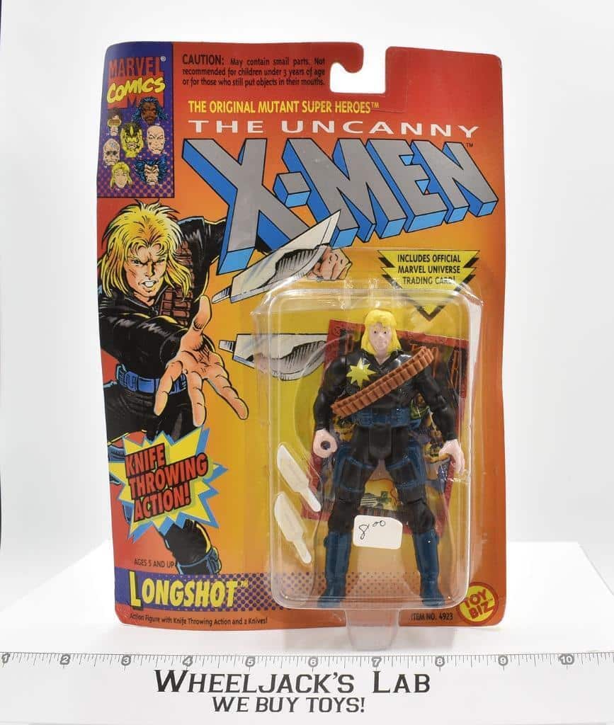 Longshot The Uncanny X-Men Marvel Comics 1993 Toybiz MOSC - Wheeljack's Lab