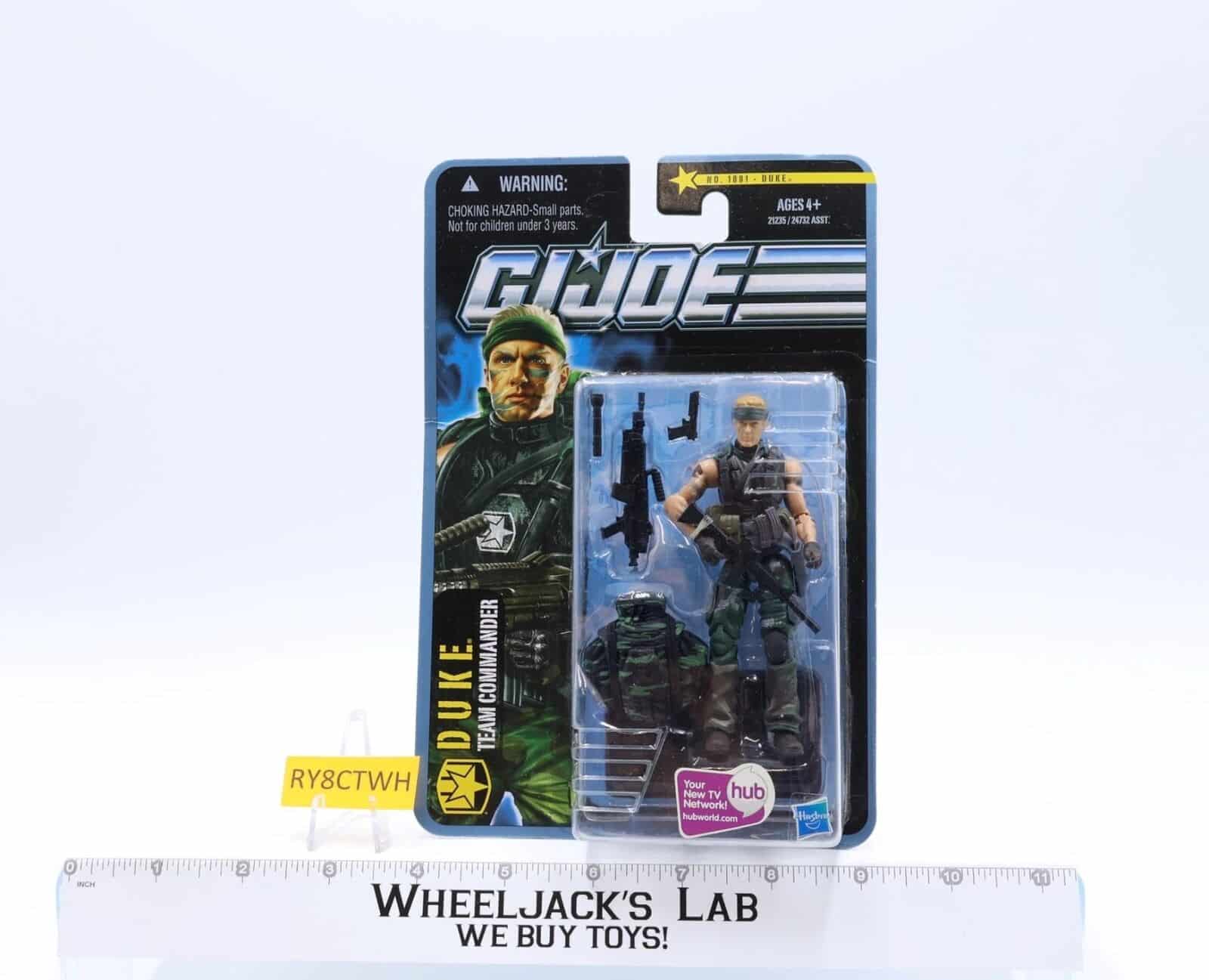 Duke Team Leader No.1001 GI Joe Pursuit of Cobra 2010 Hasbro NEW MOSC ...