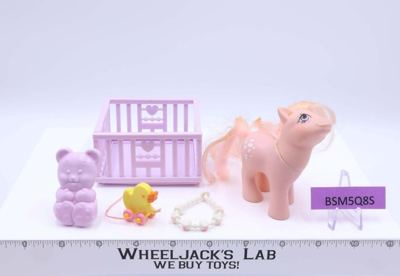 Baby Cotton Candy Play & Care Nursery Set My Little Pony MLP G1 1985 ...