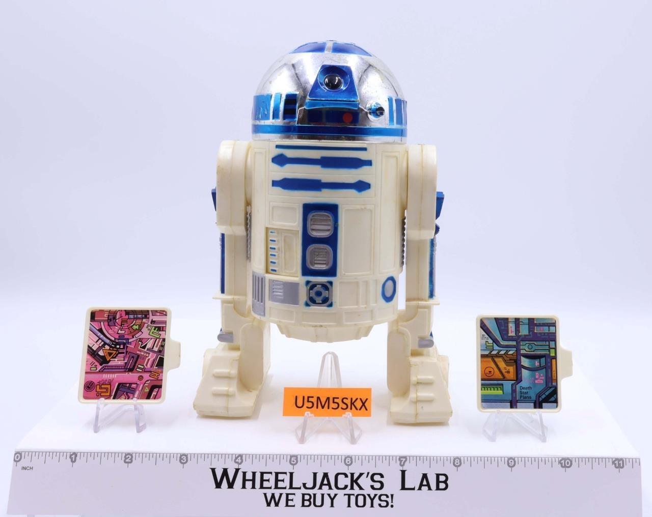 R2-D2 Death Star Plans 100% Complete Star Wars 1978 Vintage Kenner 8 ...
