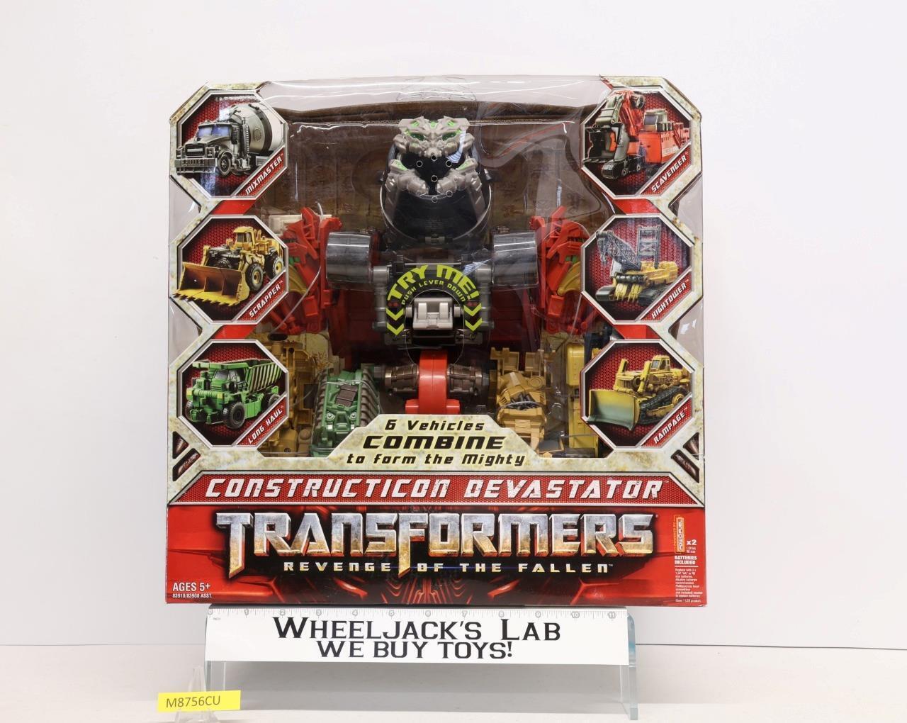 Constructicon Devastator Transformers ROTF 2008 Hasbro Figure NEW MISB SEALED - Wheeljack's Lab