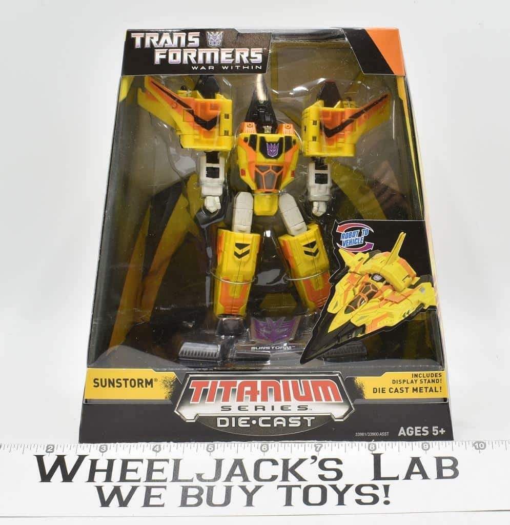Sunstorm Titanium Die-Cast 2006 Transformers Hasbro Action Figure ...