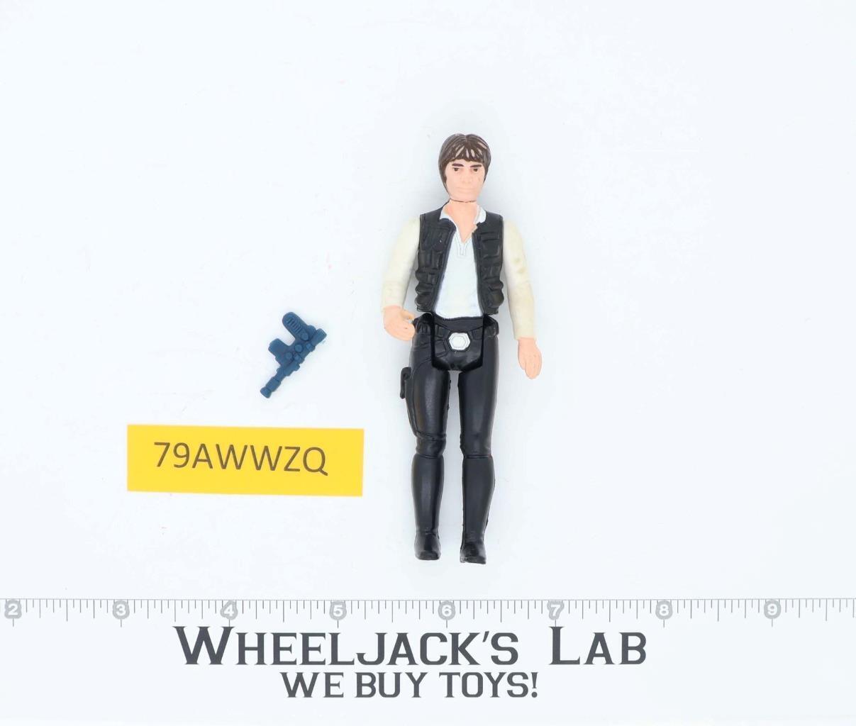 Han Solo BIG HEAD 100% Complete Star Wars 1977 Kenner Action Figure NO ...