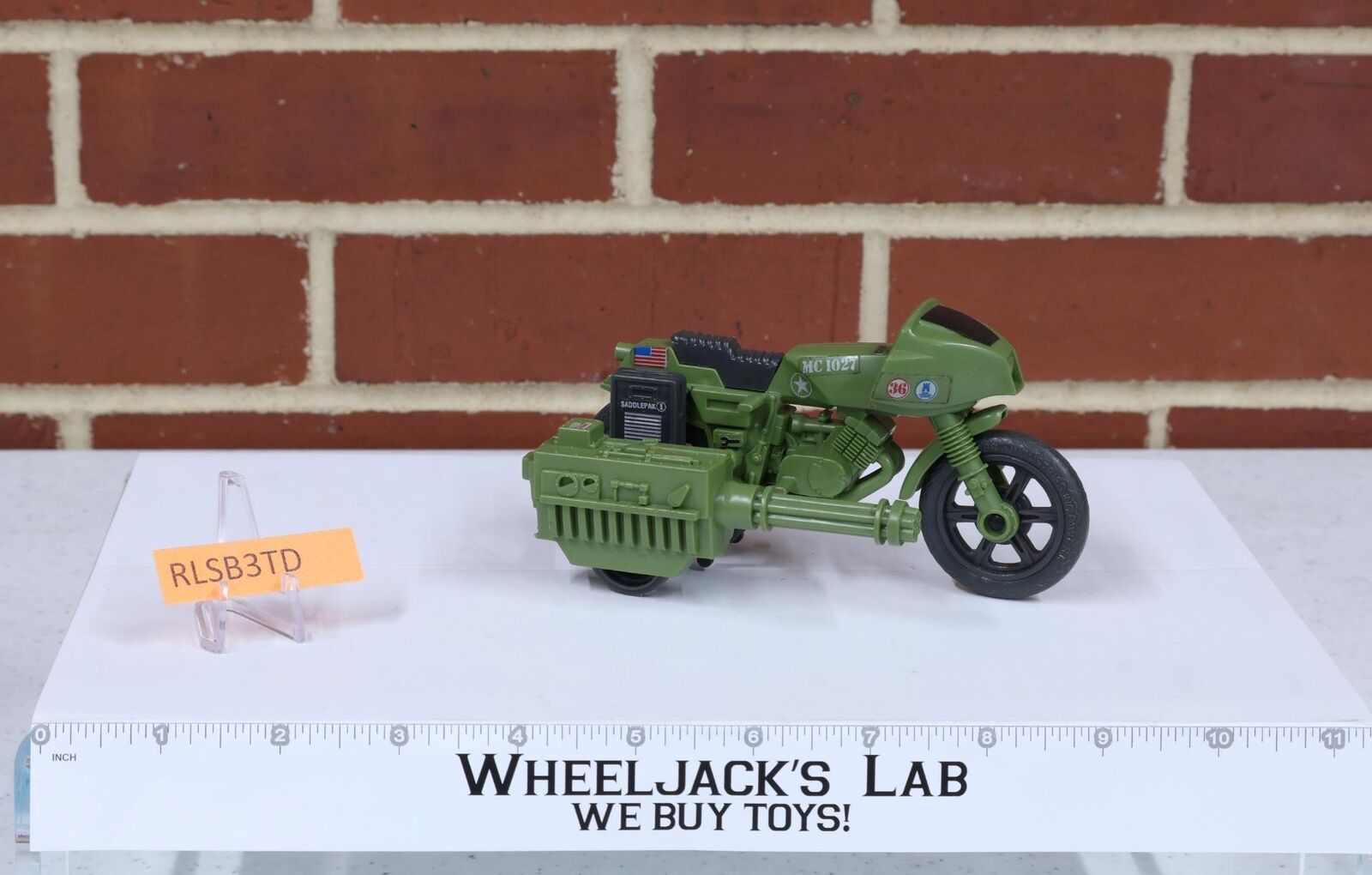 RAM Motorcycle 100% Complete G.I. Joe 1982 Hasbro Vintage Action Figure ...