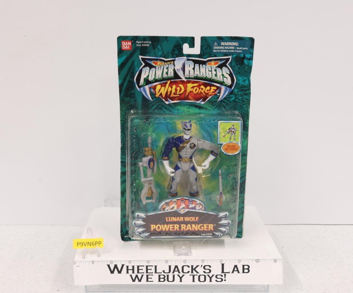 Lunar Wolf Ranger 100% Complete Power Rangers Wild Force 2002 Bandai ...