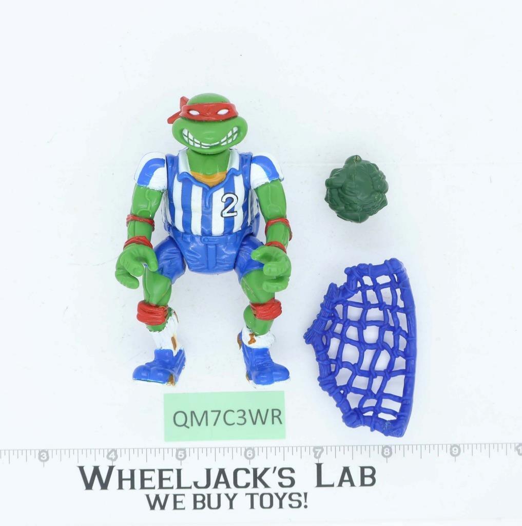 Shell Kickin' Raph 1991 TMNT Teenage Mutant Ninja Turtle Sewer Sports ...