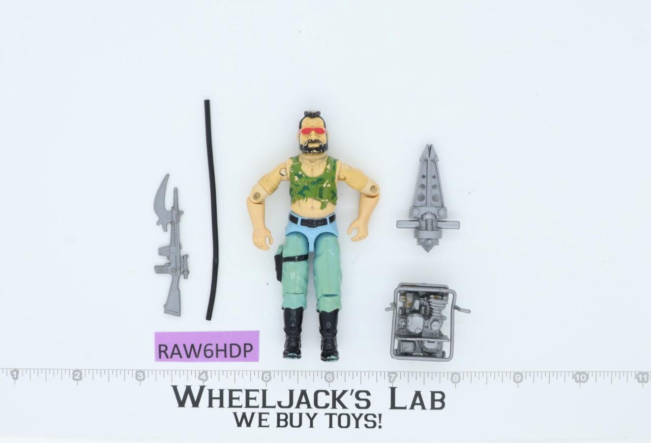Ripper V1 100% Complete G.I. Joe 1985 Hasbro Vintage Action Figure ...