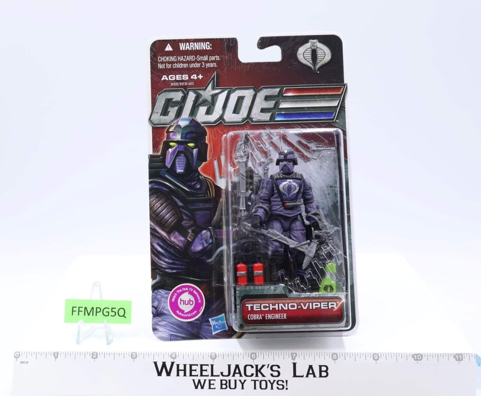 Techno-Viper Cobra Engineer GI Joe 30th Anniv 2011 Hasbro Figure NEW ...