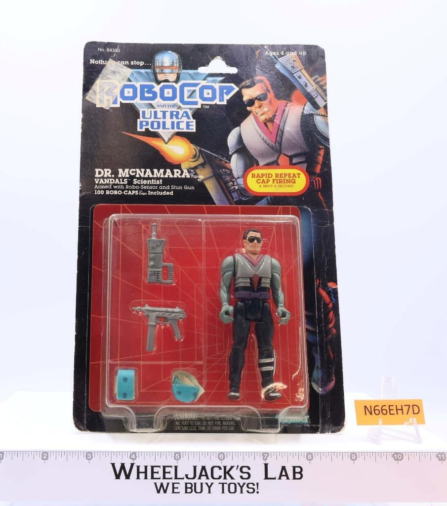 Dr. McNamara RoboCop Ultra Police MOSC 1988 Action Figure Kenner ...