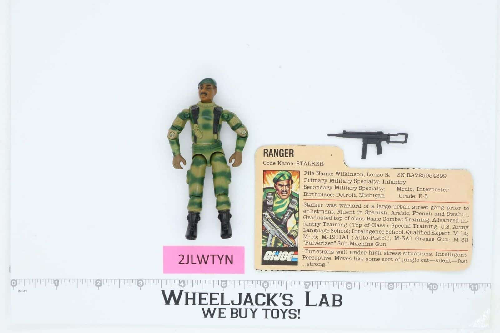 Stalker V1.5 Swivel Arm 100% Complete G.I. Joe 1983 Hasbro Vintage ...