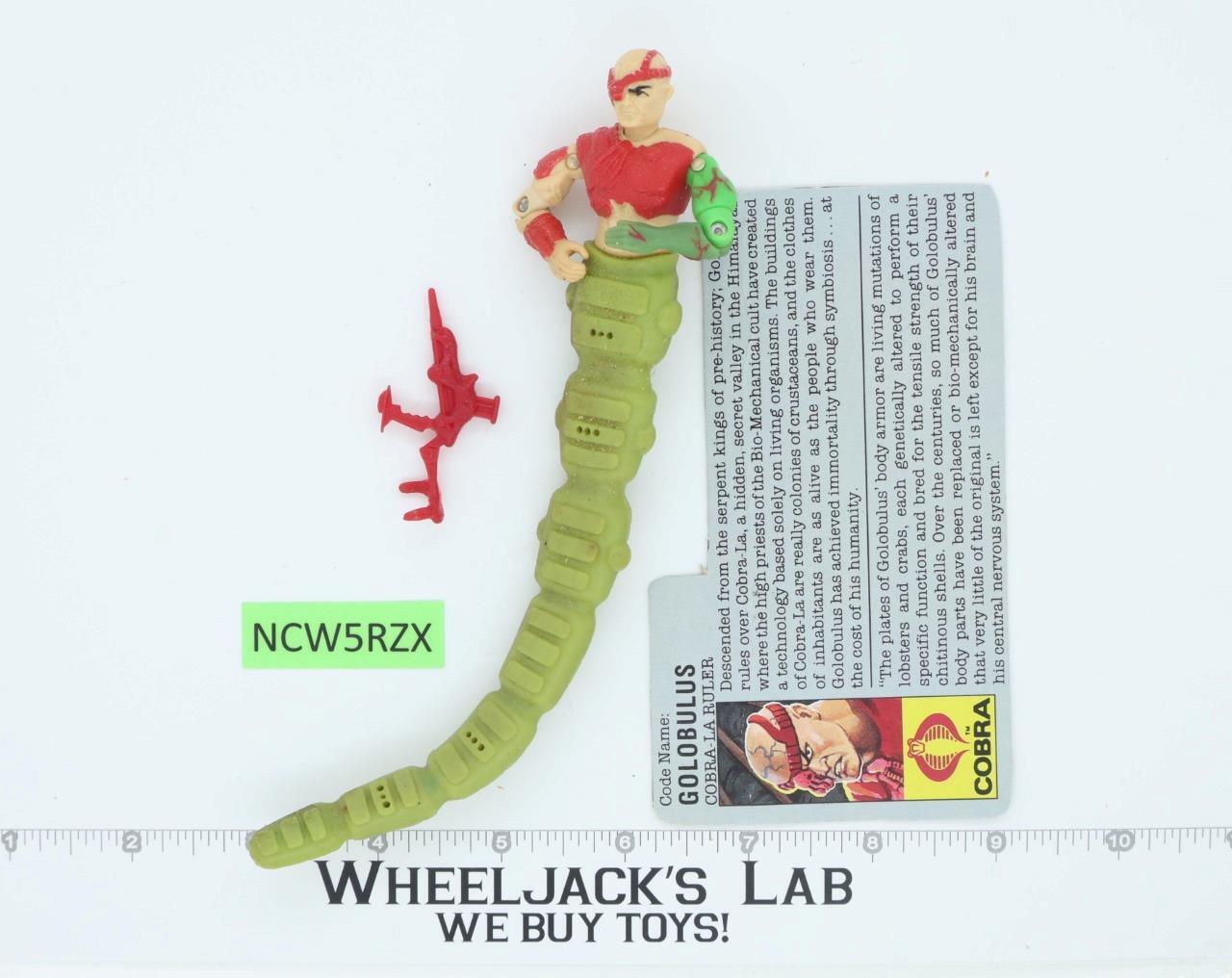 Golobulus V1 100% Complete G.I. Joe 1987 Hasbro Vintage Action Figure ...