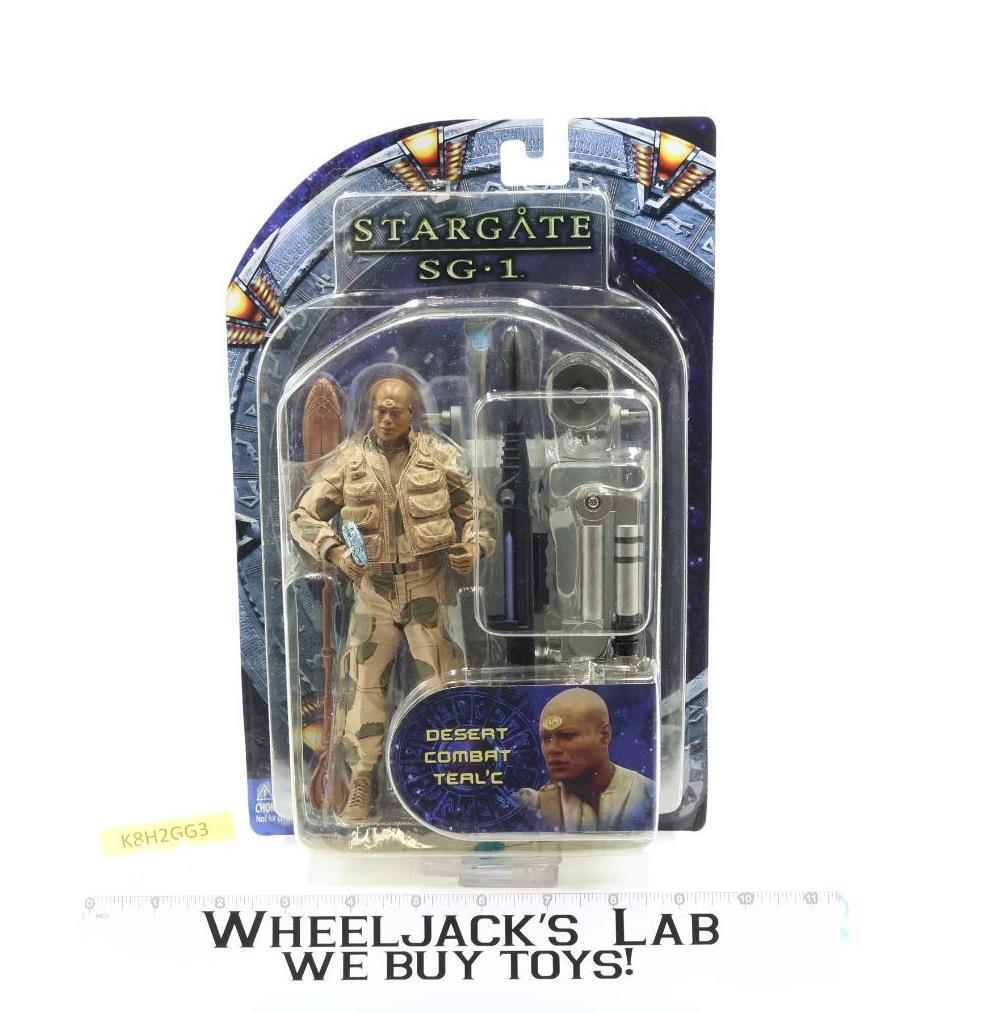 Desert Combat Teal'c #2 Stargate SG-1 Series 4 MOSC Diamond Select Toys Figure - Wheeljack's Lab