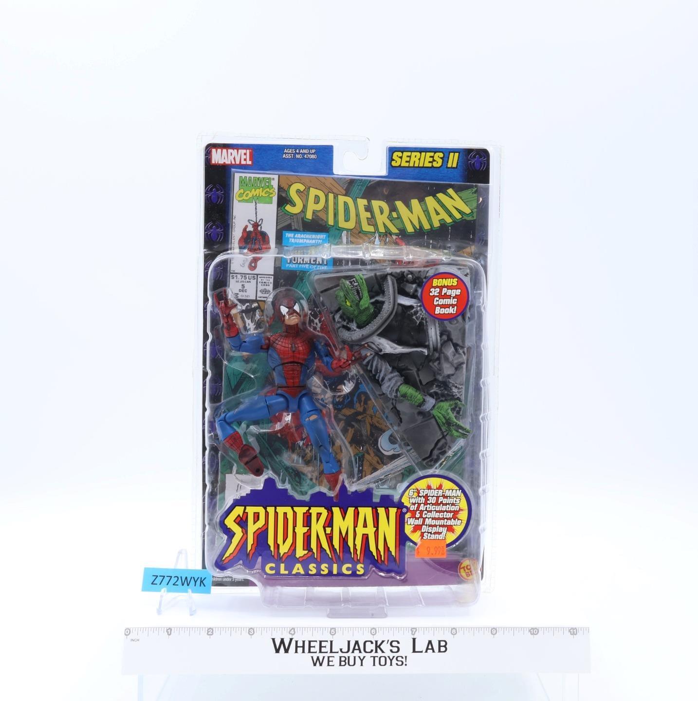 Battle Ravaged Spiderman Marvel Comics Spider-Man Classics ToyBiz NEW ...