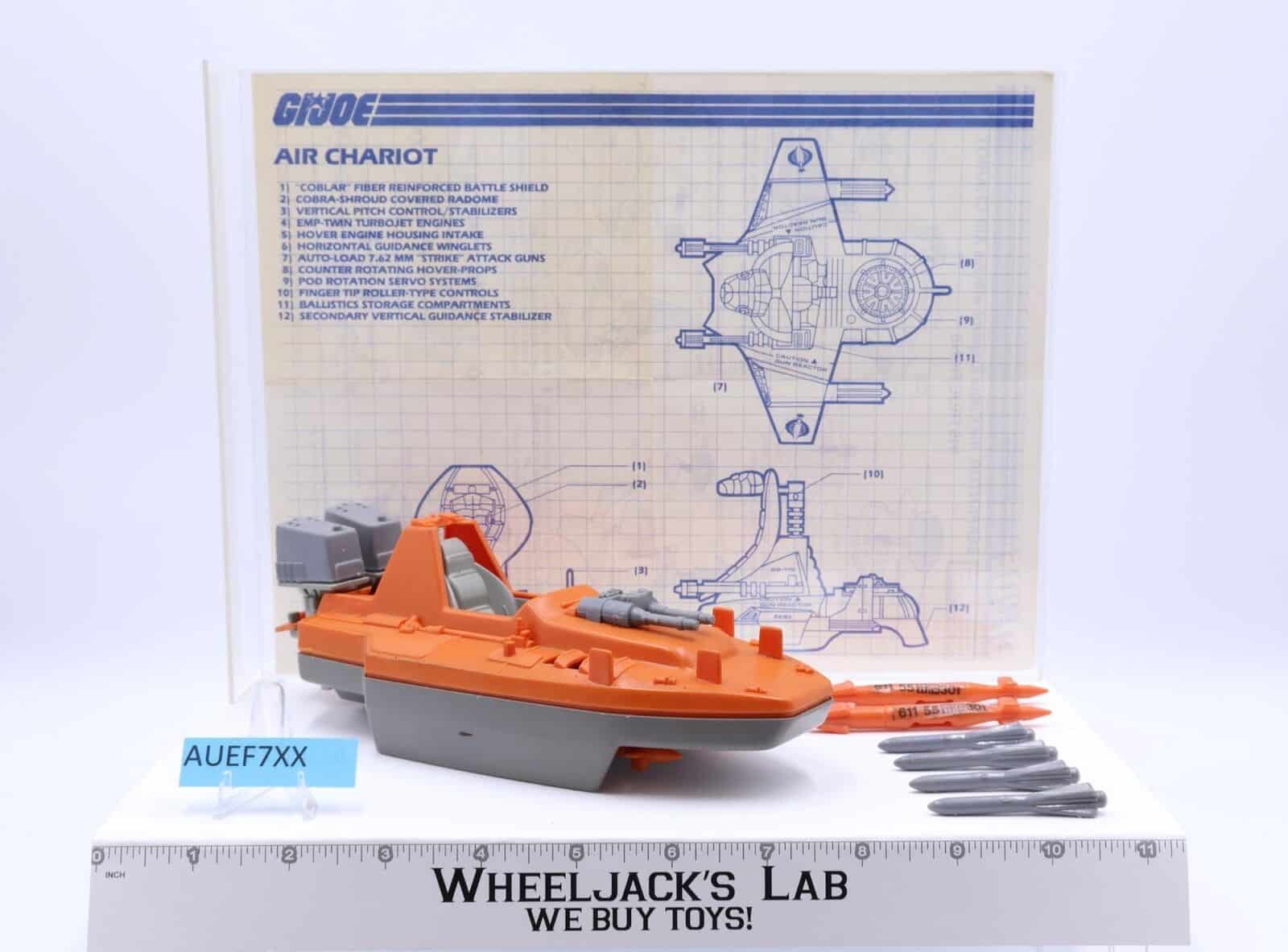 Devil Fish 100% Complete G.I. Joe 1986 Hasbro Vintage Action Figure ...