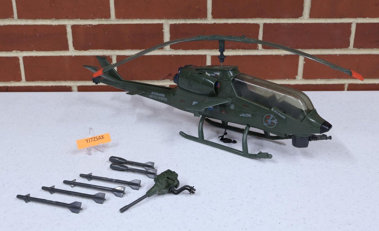 Dragonfly Assault Copter 100% Complete G.I. Joe 1983 Hasbro Vintage ...