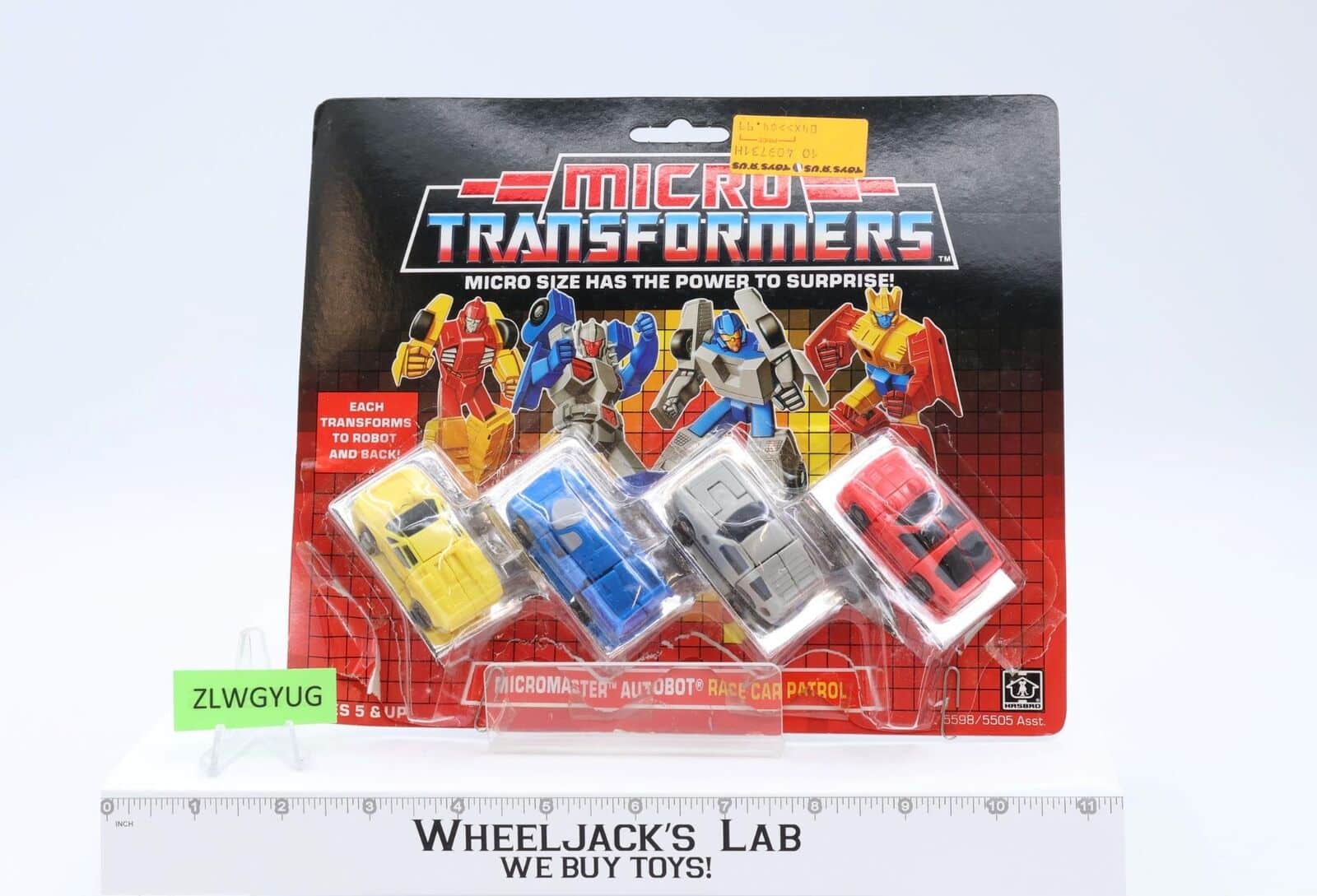 Race Car Patrol Micromaster 100% Complete W/Cardback + BUBBLE G1 ...