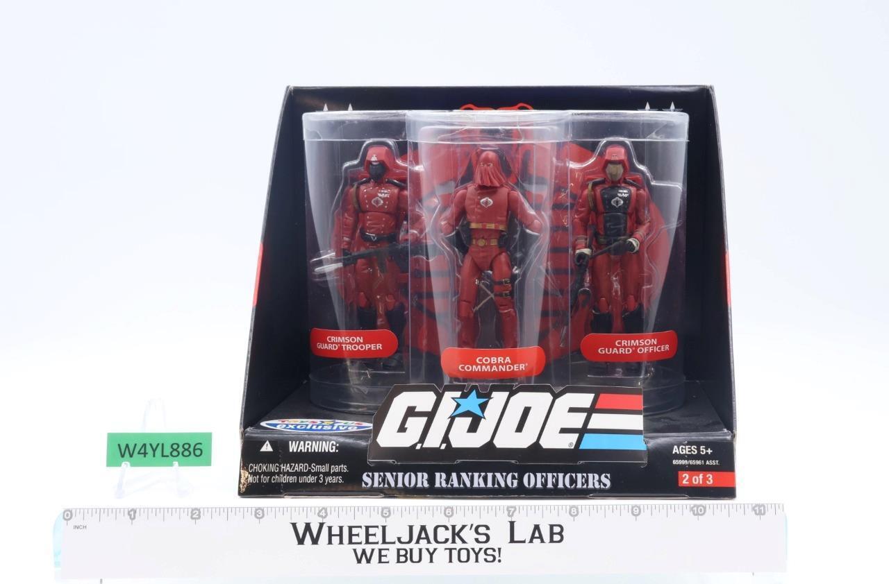 Senior Ranking Officers G.I Joe Toys R Us Exclusive 2007 Hasbro SEALED ...