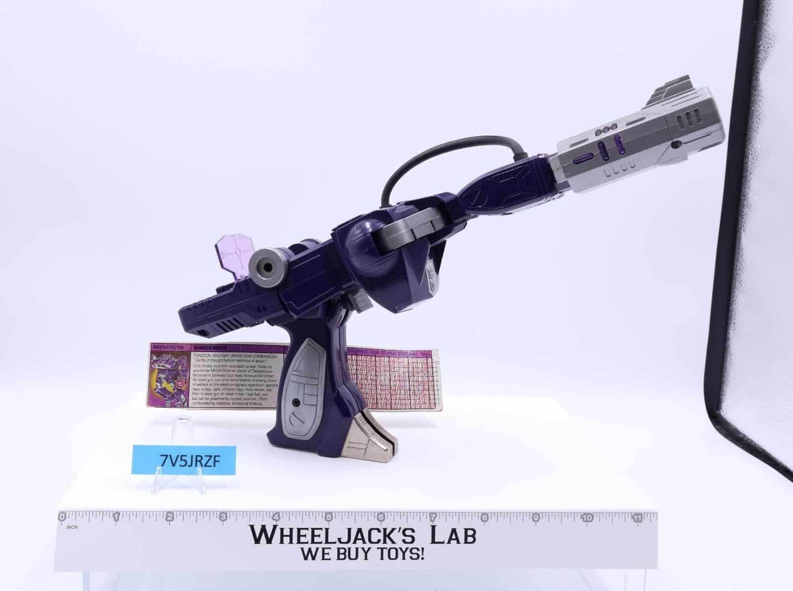 Shockwave 100% Complete Vintage 1985 G1 Transformers Hasbro Action ...