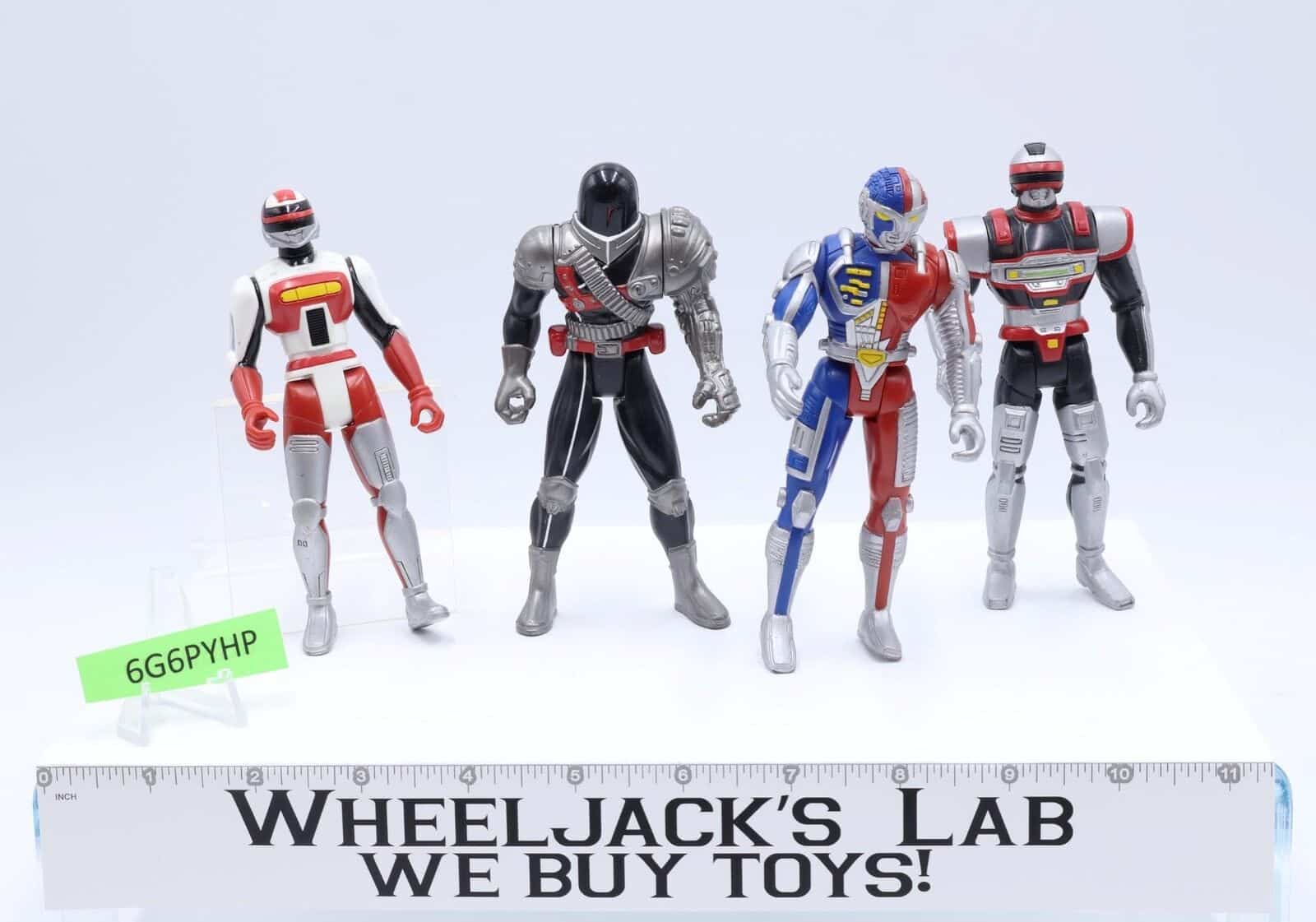 Lot (4) VR Troopers Kaitlin Star Ryan Steele Saban's 1994 Kenner Action ...