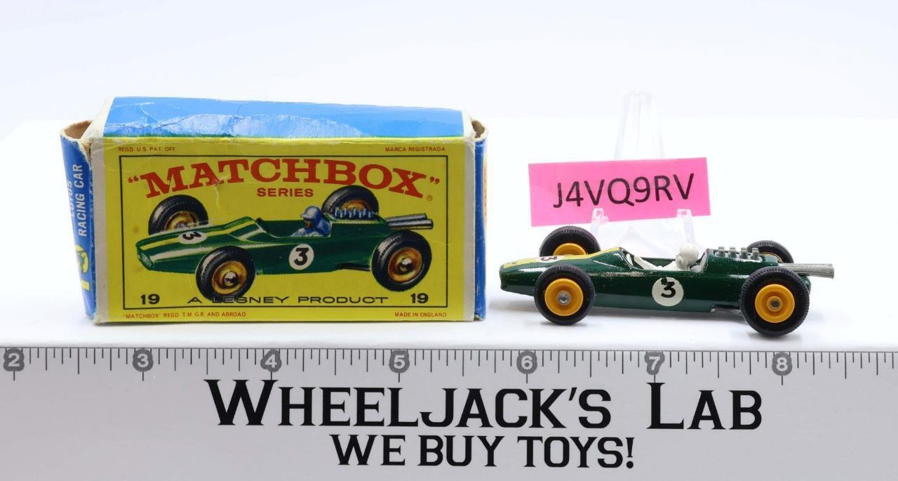 Lotus Racing Car 19 Lesney Matchbox Series 1960's Made In England ...