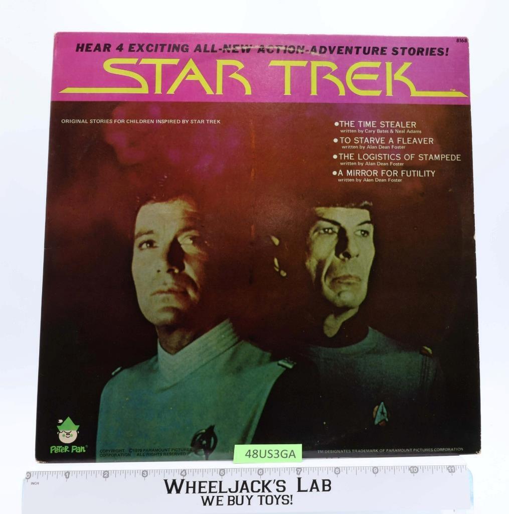 Star Trek 4 Adventure Stories 1979 Peter Pan Vinyl Record Power Records ...