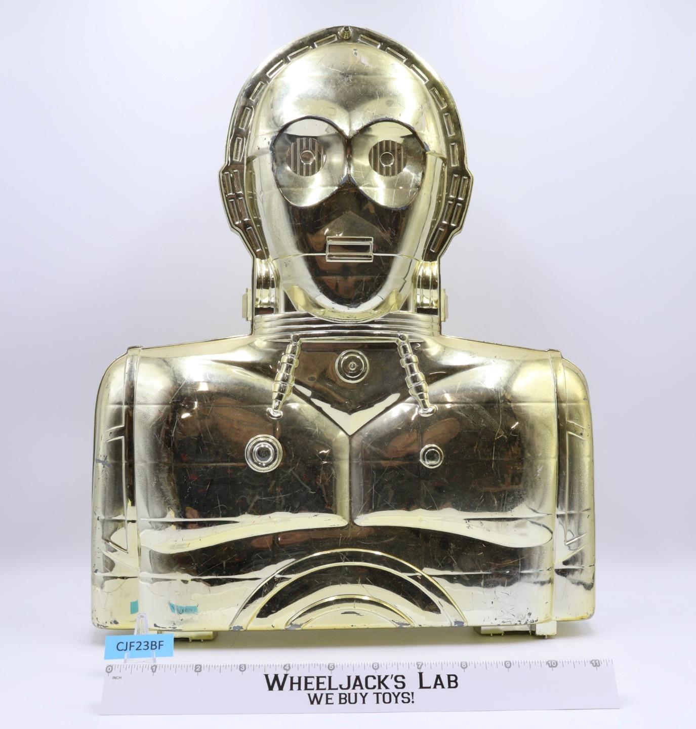 C-3PO Gold Action Figure Storage Case Star Wars 1983 Kenner - Wheeljack ...