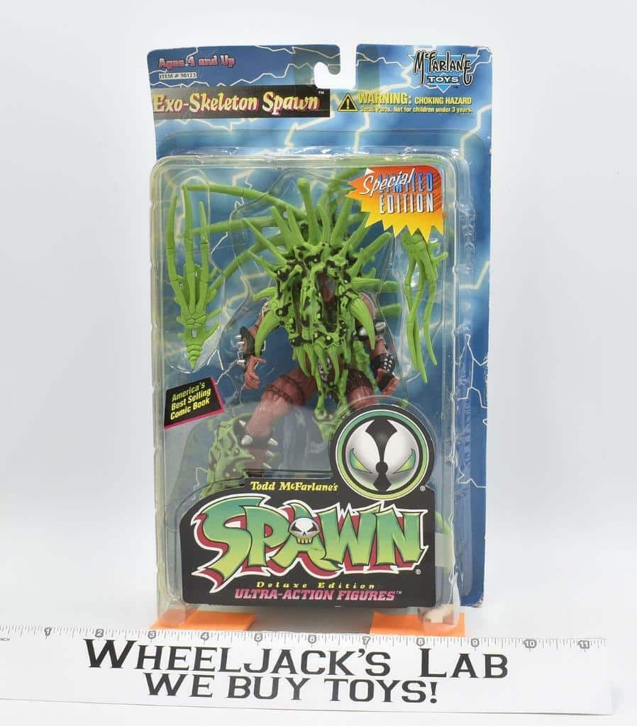 Exo-Skeleton Spawn Todd McFarlane's Spawn 1996 McFarlane Toys NEW MOSC ...
