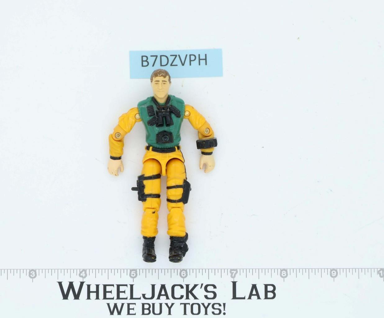 Scoop V1 G.I. Joe 1989 Hasbro Vintage Action Figure - Wheeljack's Lab