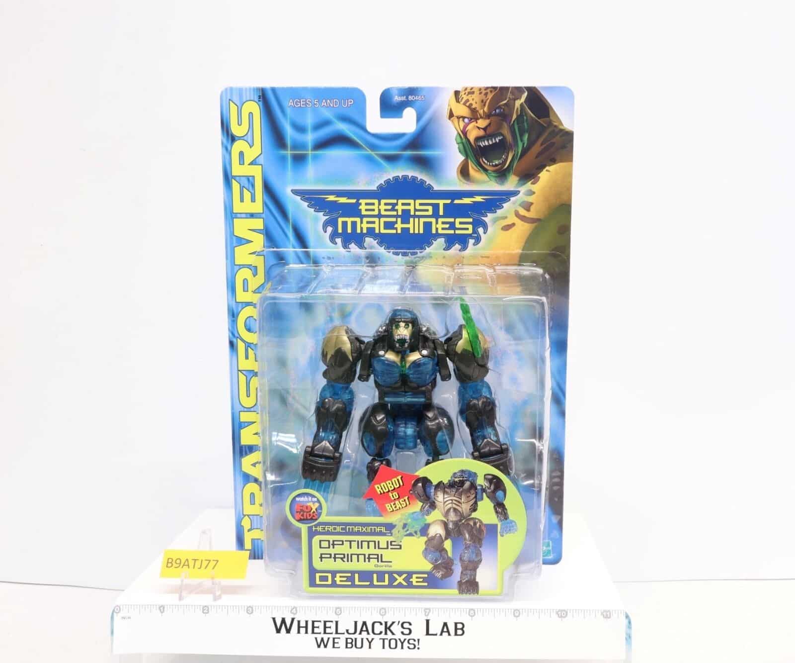 Optimus Primal 100% Complete Transformers Beast Machines 1999 Hasbro ...