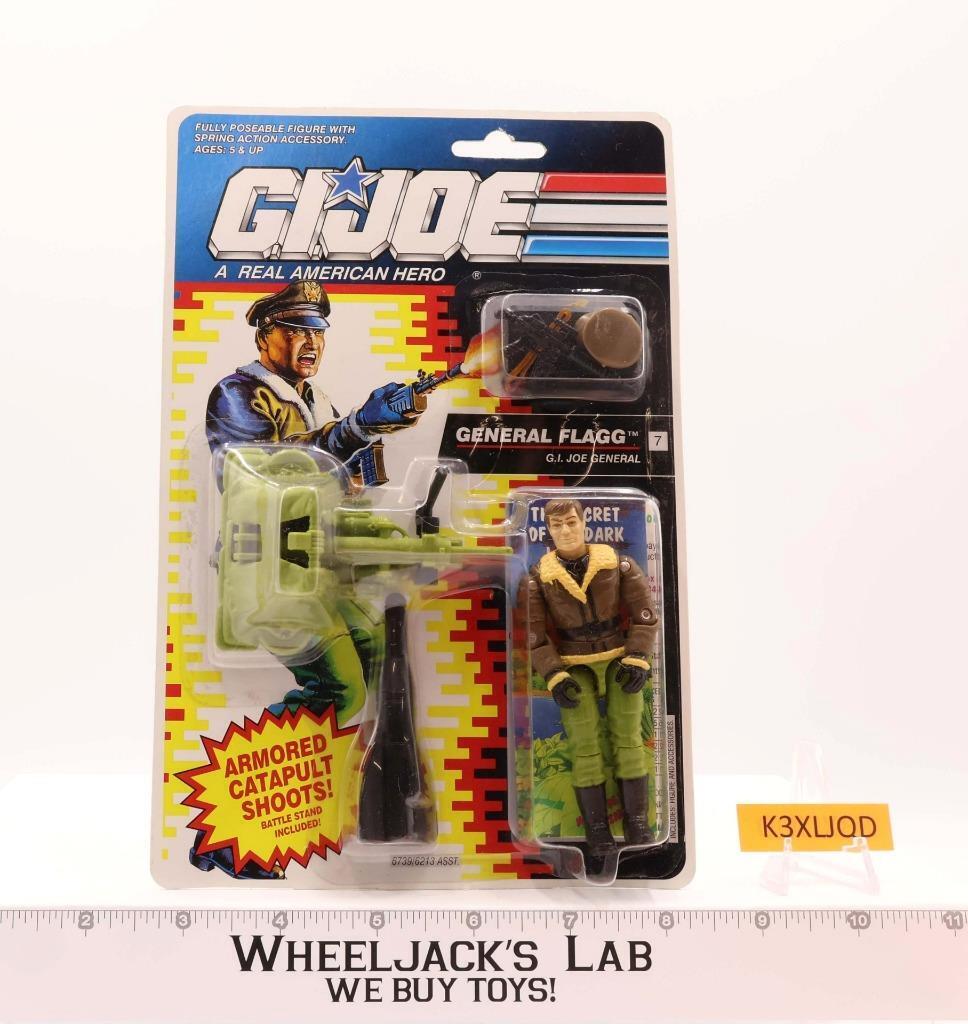 General Flagg GI Joe 1991 Hasbro Vintage Action Figure MOSC - Wheeljack ...