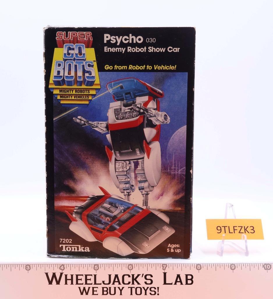 Psycho Show Car 100% Complete W/Box 1983 Super Gobots Go-Bots Bandai ...