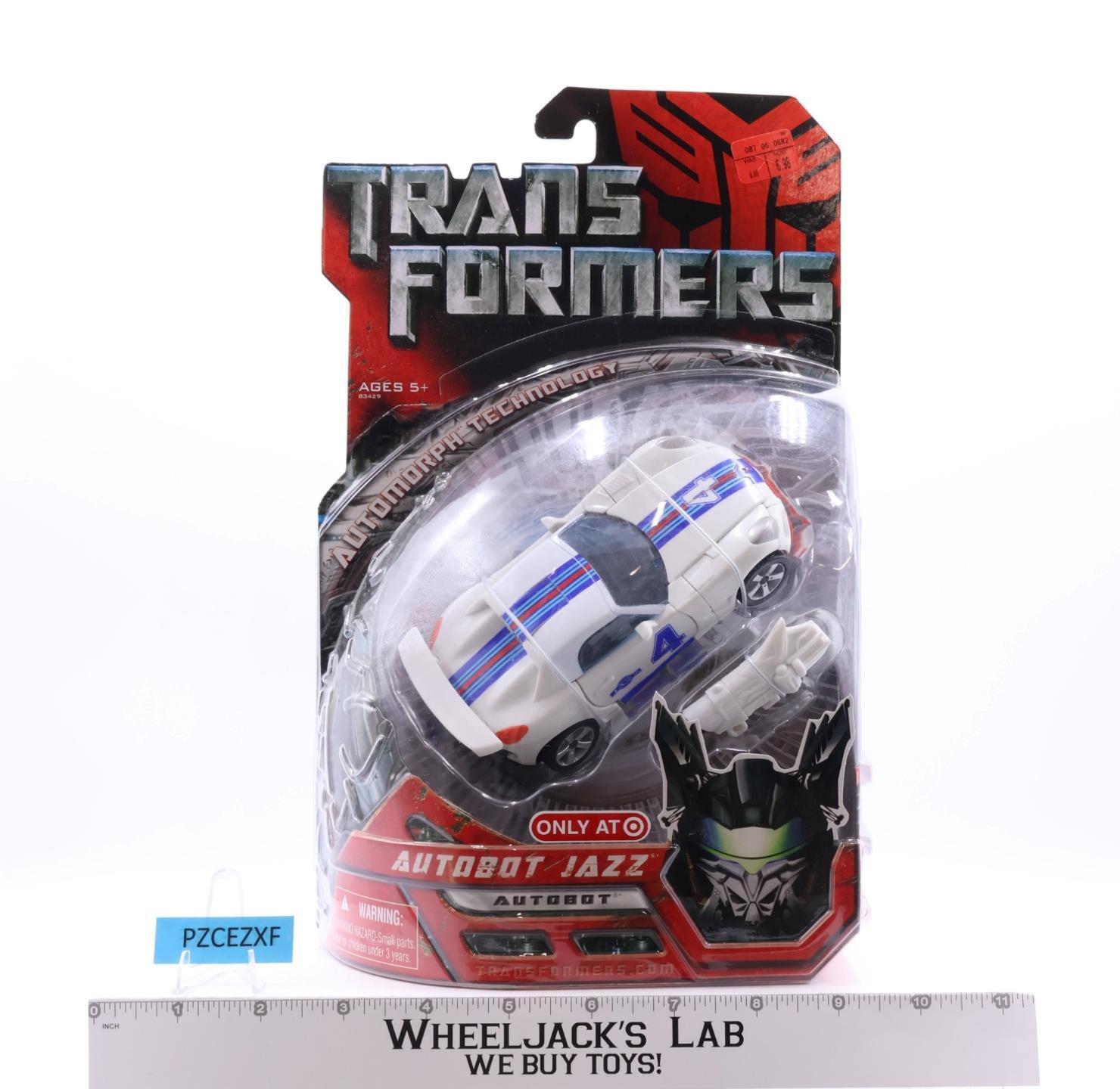 Jazz Deluxe Class Transformers Movie 2007 Hasbro Action Figure NEW SEALED - Wheeljack's Lab