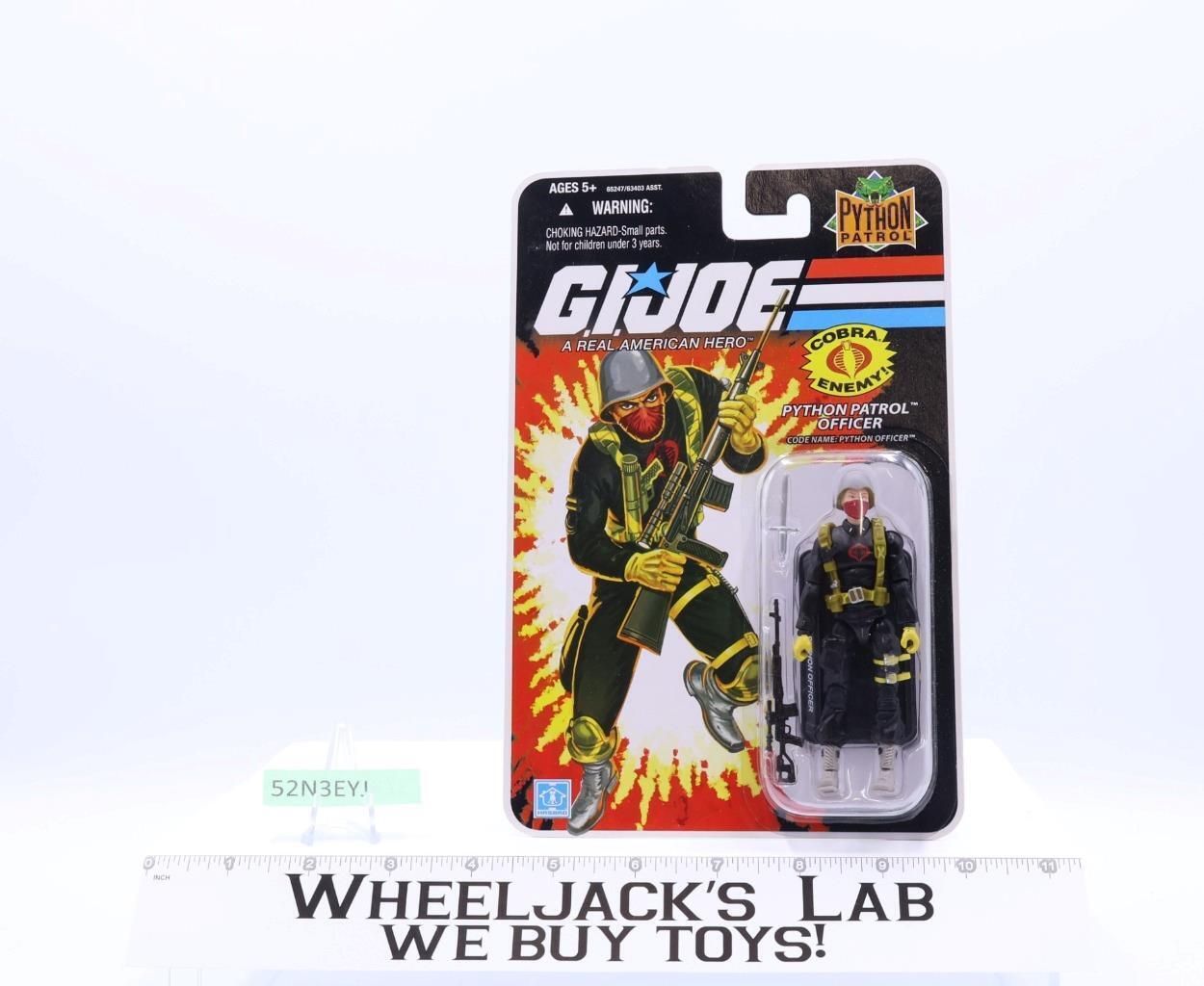 Python Officer Python Patrol 25th Anniversary 2007 GI Joe Sealed MOSC ...