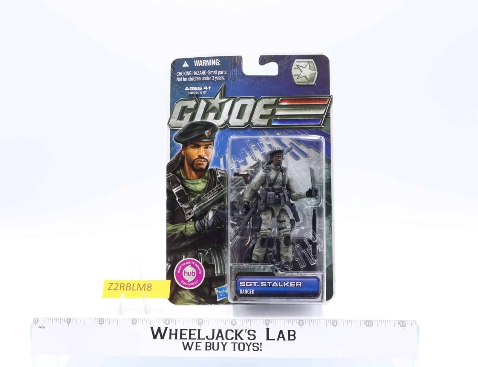 SGT. Stalker Ranger GI Joe 30th Anniversary 2011 Hasbro Figure NEW MOSC ...