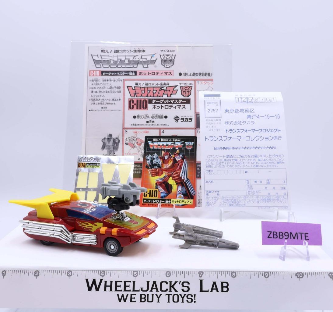Hot Rod TFC C-13 100% Complete NM Takara Reissue Transformers 2004 ...