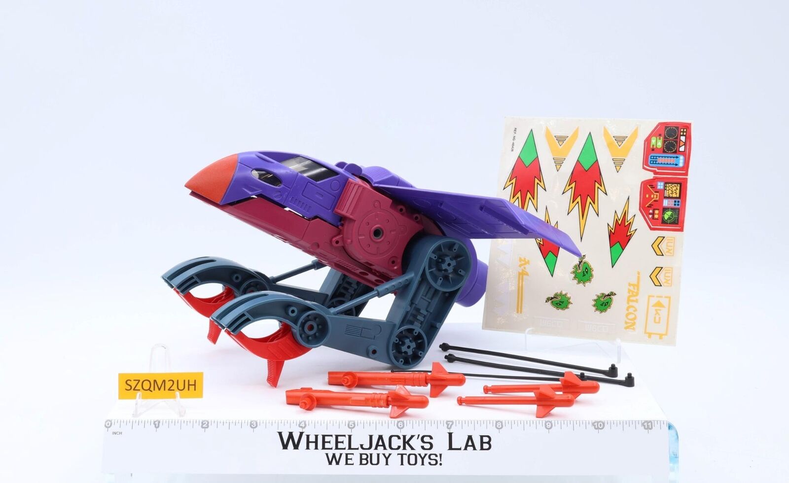 2050 Falcon Madelman 1988 Exin Aircraft Spaceship Action Figure Vehicle ...