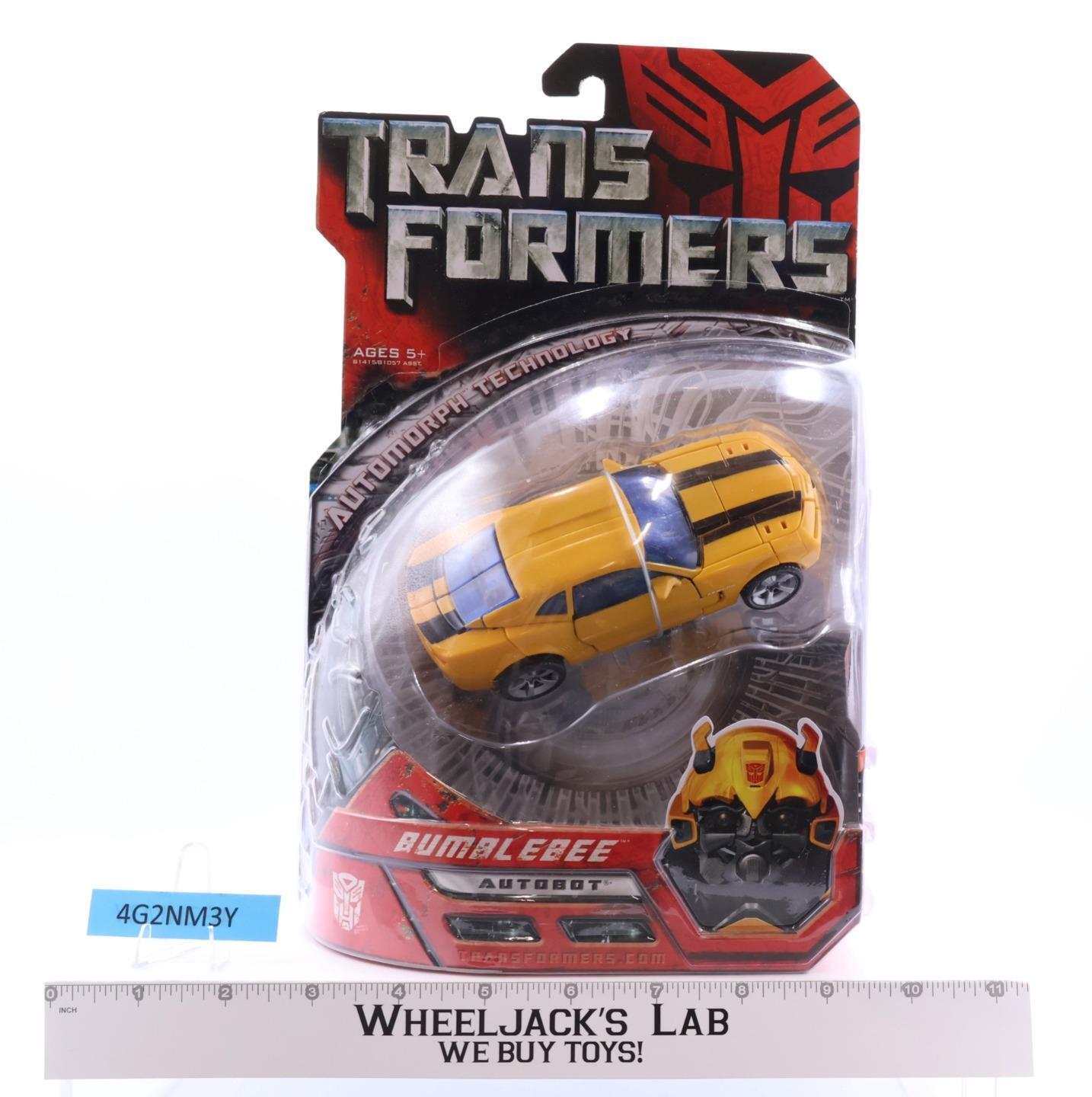 Bumblebee Deluxe Class Transformers Movie 2007 Hasbro Action Figure NEW ...