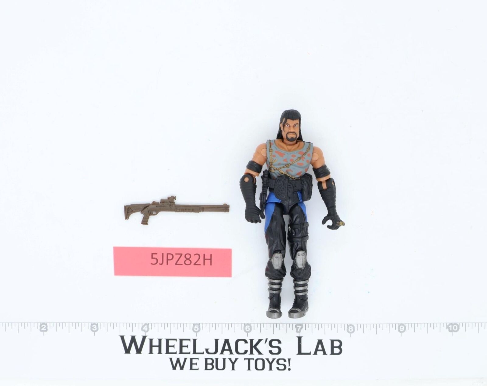 Burnout V1 G.I. Joe 2003 Hasbro Action Figure - Wheeljack's Lab