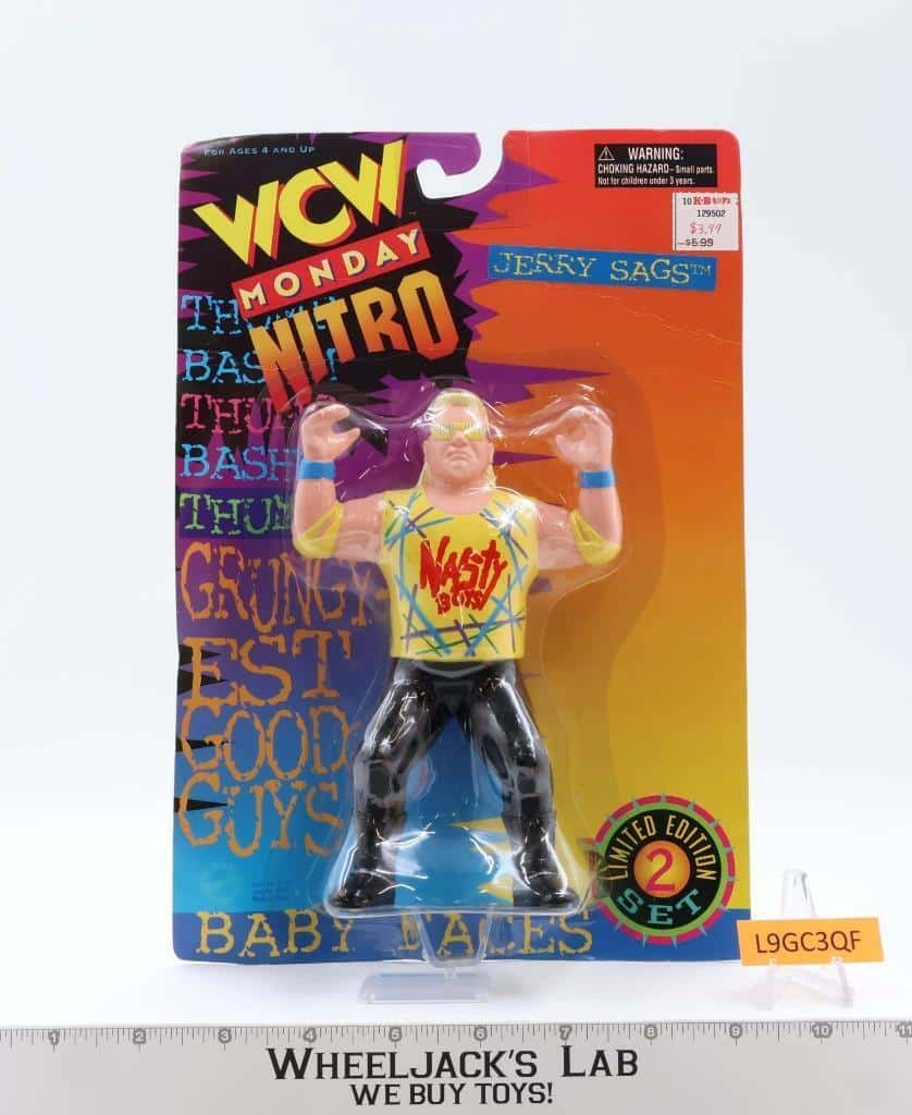 Jerry Sags WCW Monday Nitro Baby Faces Limited MOSC The Original ...