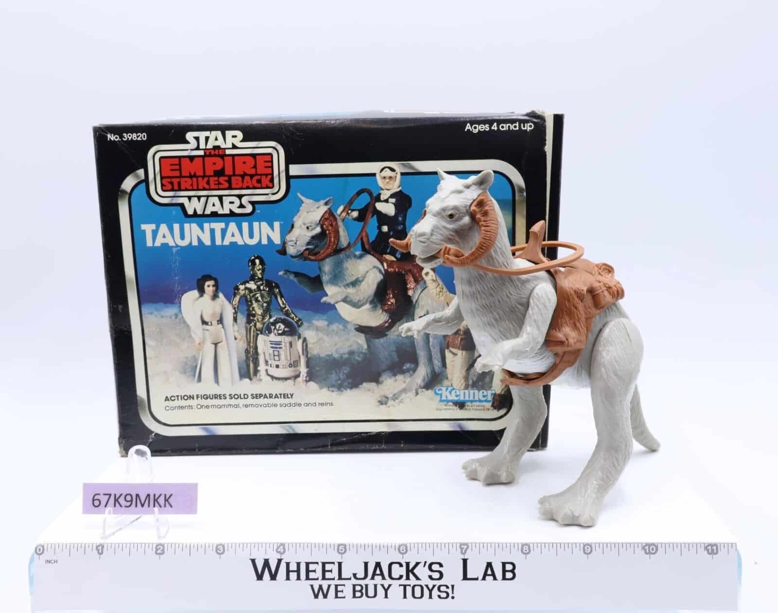 Tauntaun 100% Complete W/ Box Star Wars ESB 1980 Vintage Kenner Action ...