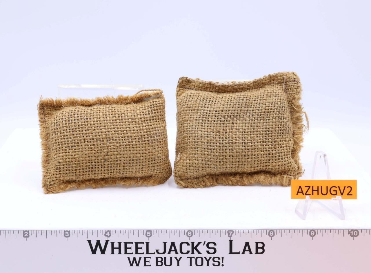 GI Joe Combat Sand Bag Set of 2 Complete Vintage1964 Hasbro 12" Figure ...