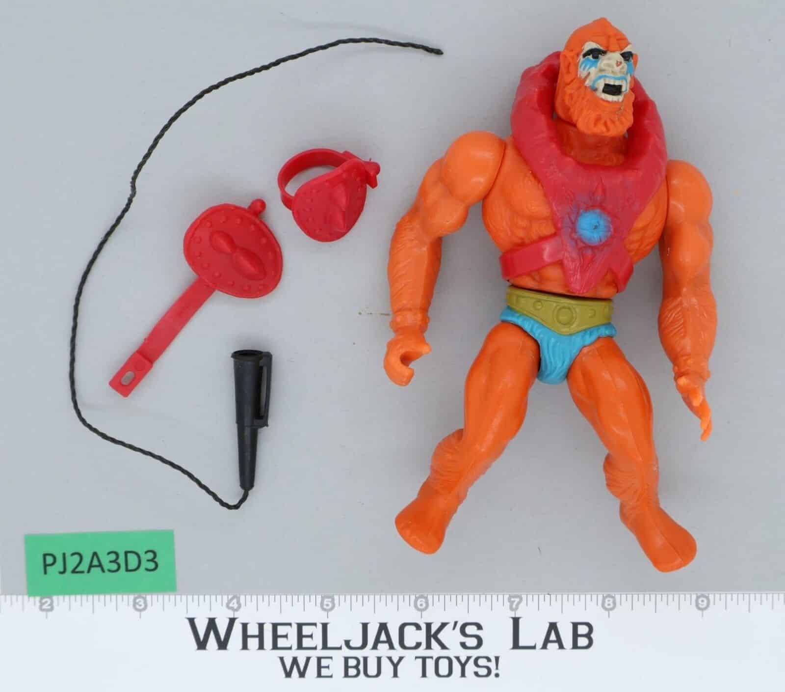 Beast Man 100% Complete He-Man Masters of the Universe MOTU 1982 Mattel ...