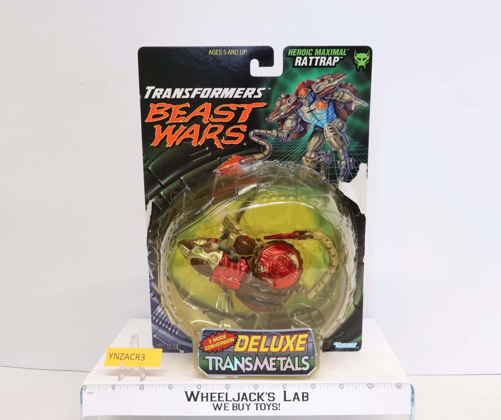 Rattrap 100% Complete Deluxe Transformers Transmetals Beast Wars 1997 ...