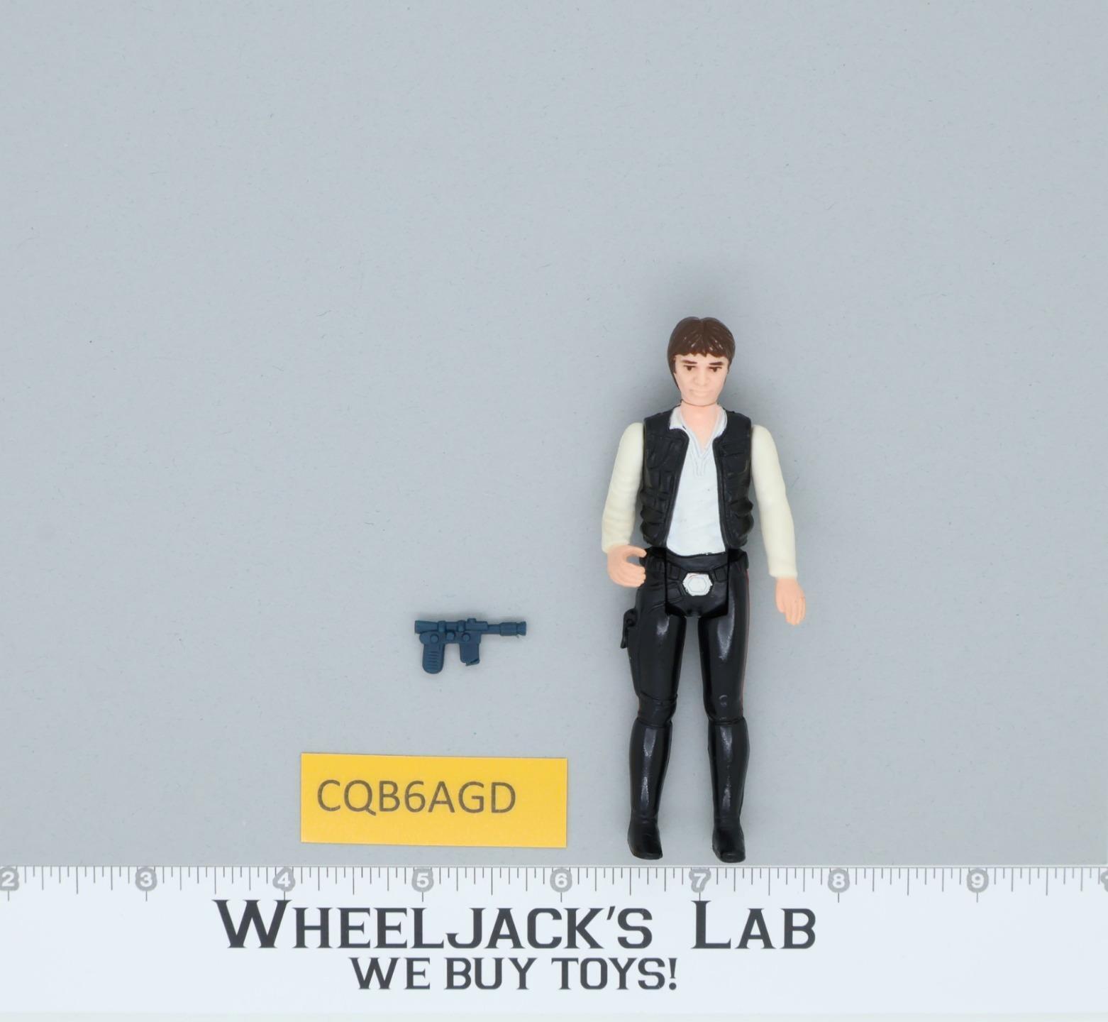 Han Solo BIG HEAD 100% Complete Star Wars 1977 Kenner Action Figure NO ...