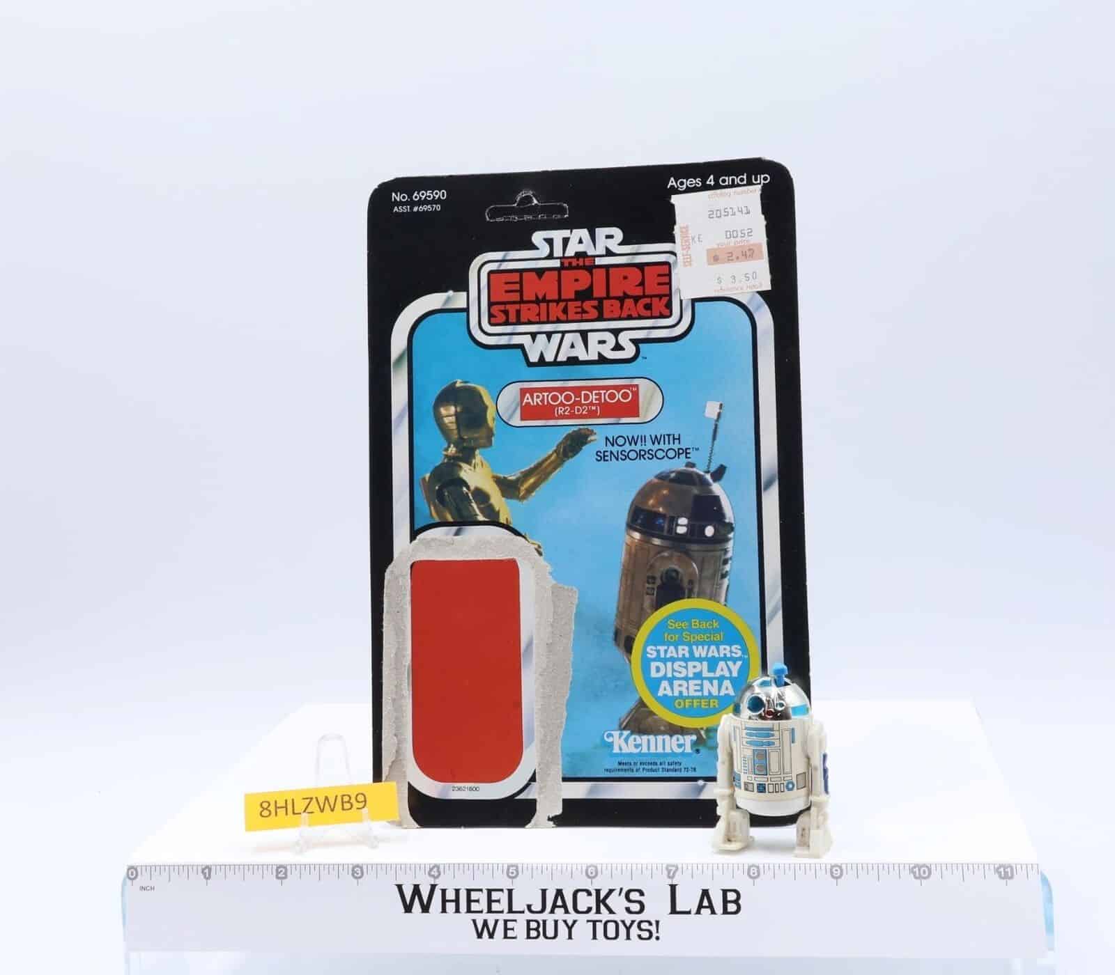 R2-D2 Sensorscope 100% Complete 45 Back-A Star Wars 1982 Kenner NO ...